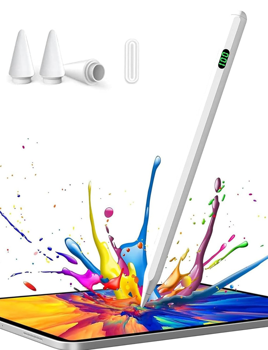 WeCool P2 iPad Pencil, Stylus Pen for iPad with Real-Time Led Power Di
